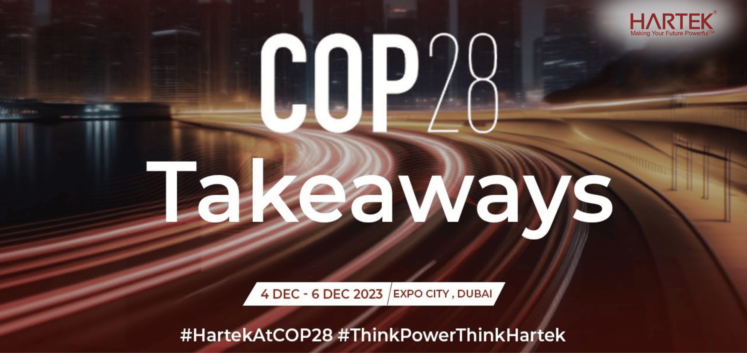 Hartek Group’s Journey: Navigating Cop28 and Powering a Sustainable Future